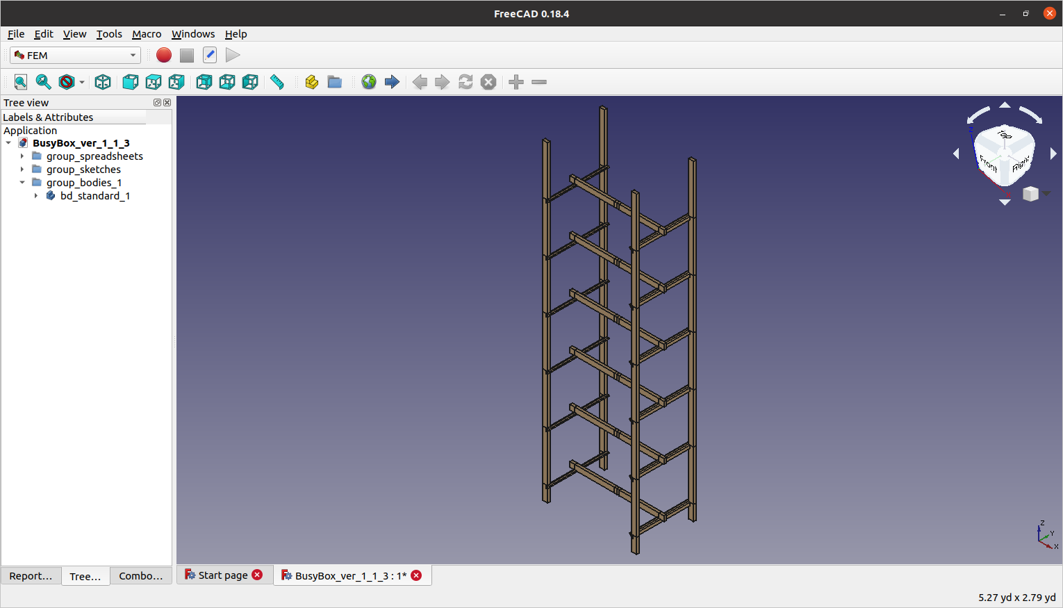 Python Macro builds body for FEM analysis of bookshelf - FreeCAD Forum